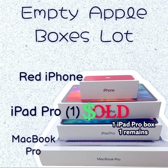 Apple | Tablets & Accessories | Pick One Empty Mix Of Apple Boxes Ipad ...